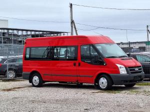 Red Ford Transit 2009 in Kaunas, with an engine capacity of 2.20 L and mileage of 308 thousand km for 6350 €, photo  on AUTOMOTO.COM.LV