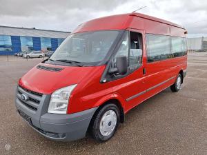 Sarkans Ford Transit 2009 Kauņa, ar dzinēja tilpumu 2.20 L un nobraukumu 308 tūkst. km par 6350 €, foto 2 vietnē AUTOMOTO.COM.LV