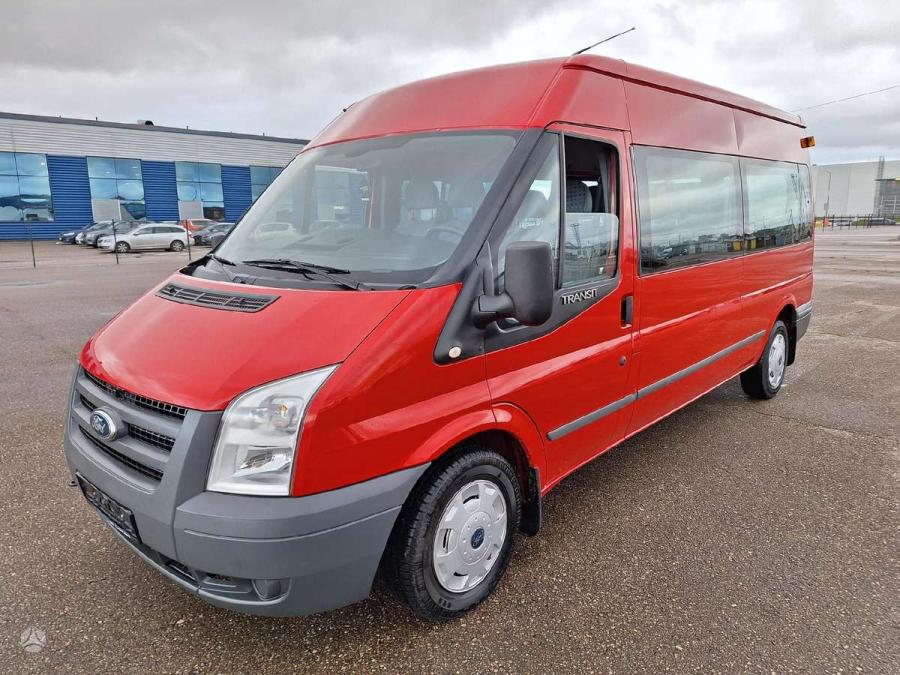 Sarkans Ford Transit 2009 Kauņa, ar dzinēja tilpumu 2.20 L un nobraukumu 308 tūkst. km par 6350 €, foto 2 vietnē AUTOMOTO.COM.LV