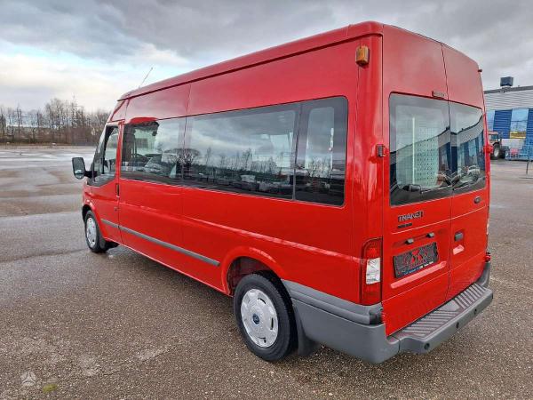 Sarkans Ford Transit 2009 Kauņa, ar dzinēja tilpumu 2.20 L un nobraukumu 308 tūkst. km par 6350 €, foto 4 vietnē AUTOMOTO.COM.LV