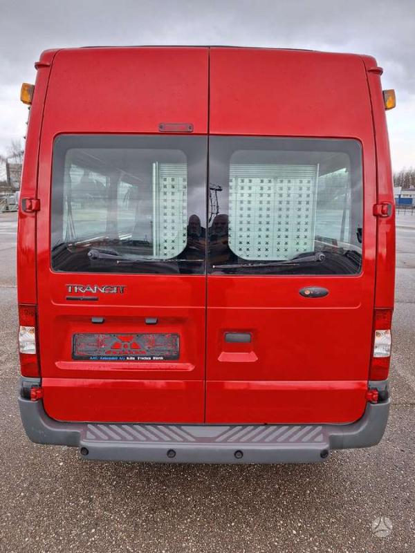Sarkans Ford Transit 2009 Kauņa, ar dzinēja tilpumu 2.20 L un nobraukumu 308 tūkst. km par 6350 €, foto 5 vietnē AUTOMOTO.COM.LV