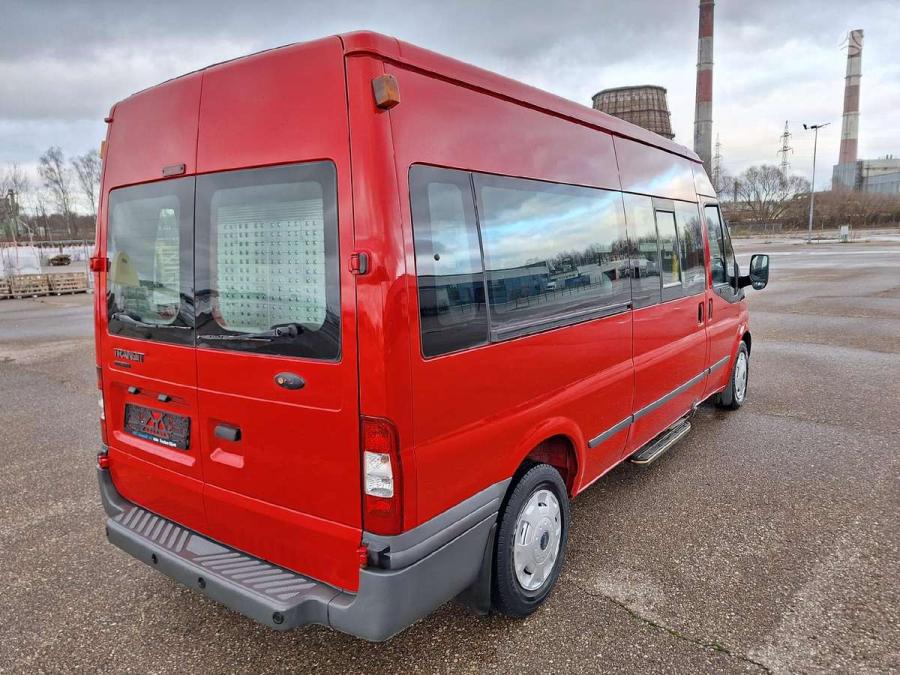 Sarkans Ford Transit 2009 Kauņa, ar dzinēja tilpumu 2.20 L un nobraukumu 308 tūkst. km par 6350 €, foto 7 vietnē AUTOMOTO.COM.LV