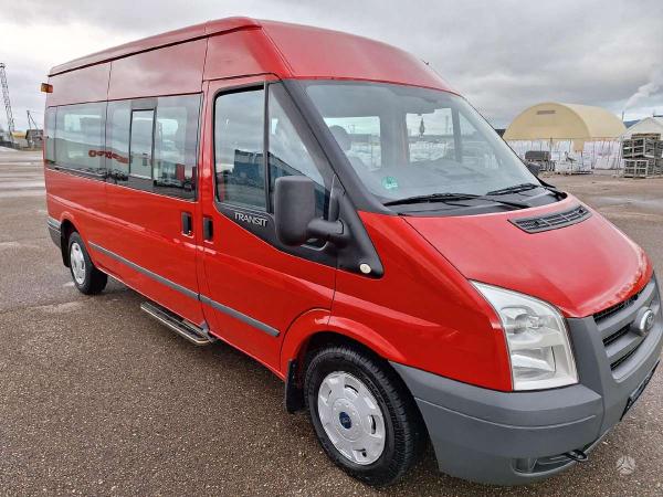 Sarkans Ford Transit 2009 Kauņa, ar dzinēja tilpumu 2.20 L un nobraukumu 308 tūkst. km par 6350 €, foto 8 vietnē AUTOMOTO.COM.LV