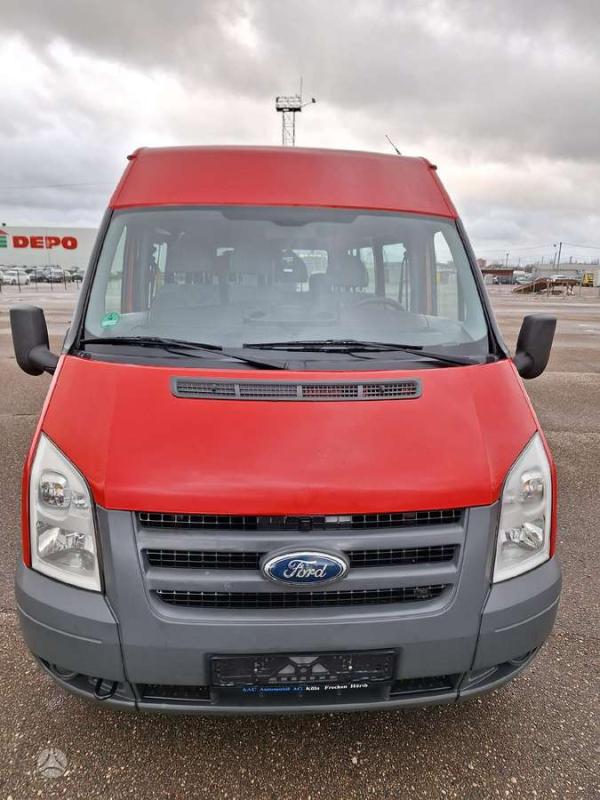 Sarkans Ford Transit 2009 Kauņa, ar dzinēja tilpumu 2.20 L un nobraukumu 308 tūkst. km par 6350 €, foto 9 vietnē AUTOMOTO.COM.LV