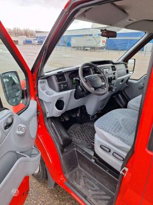 Sarkans Ford Transit 2009 Kauņa, ar dzinēja tilpumu 2.20 L un nobraukumu 308 tūkst. km par 6350 €, foto 10 vietnē AUTOMOTO.COM.LV