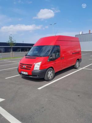 Red Ford Transit 2009 in Kaunas, with an engine capacity of 2.20 L and mileage of 377 thousand km for 4900 €, photo  on AUTOMOTO.COM.LV