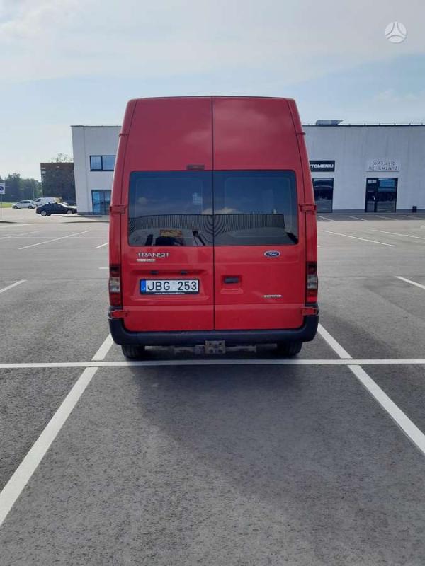 Sarkans Ford Transit 2009 Kauņa, ar dzinēja tilpumu 2.20 L un nobraukumu 377 tūkst. km par 4900 €, foto 5 vietnē AUTOMOTO.COM.LV