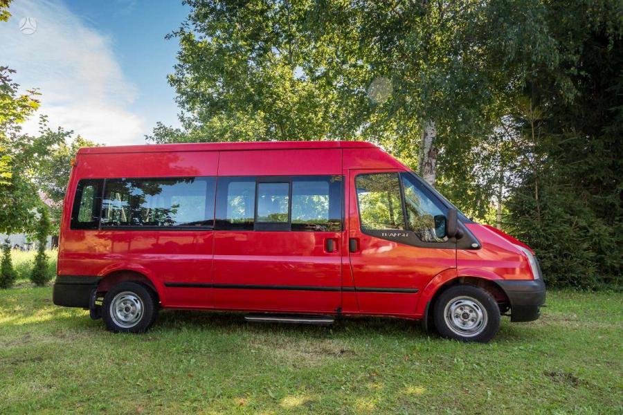 Sarkans Ford Transit 2011 Klaipėda, ar dzinēja tilpumu 2.20 L un nobraukumu 264 tūkst. km par 6500 €, foto 3 vietnē AUTOMOTO.COM.LV