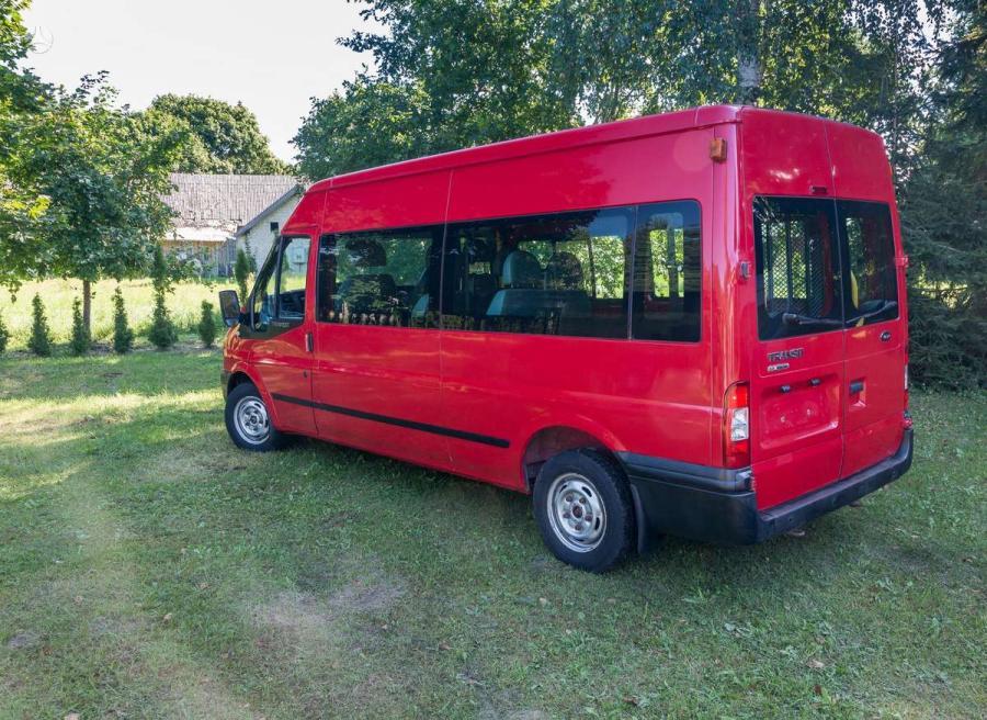 Sarkans Ford Transit 2011 Klaipėda, ar dzinēja tilpumu 2.20 L un nobraukumu 264 tūkst. km par 6500 €, foto 8 vietnē AUTOMOTO.COM.LV