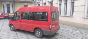 Red Ford Transit 2012 in Kaunas, with an engine capacity of 2.20 L and mileage of 228 thousand km for 3000 €, photo 4 on AUTOMOTO.COM.LV