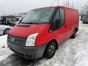 Red Ford Transit 2012 in Vilnius, with an engine capacity of 2.00 L and mileage of 280 thousand km for 2500 €, photo  on AUTOMOTO.COM.LV