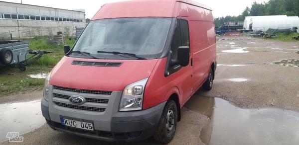 Sarkans Ford Transit 2012 Viļņa, ar dzinēja tilpumu 2.20 L un nobraukumu 322 tūkst. km par 2900 €, foto 1 vietnē AUTOMOTO.COM.LV