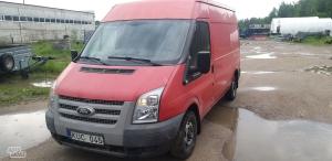 Sarkans Ford Transit 2012 Viļņa, ar dzinēja tilpumu 2.20 L un nobraukumu 322 tūkst. km par 2900 €, foto  vietnē AUTOMOTO.COM.LV