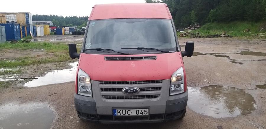 Sarkans Ford Transit 2012 Viļņa, ar dzinēja tilpumu 2.20 L un nobraukumu 322 tūkst. km par 2900 €, foto 15 vietnē AUTOMOTO.COM.LV
