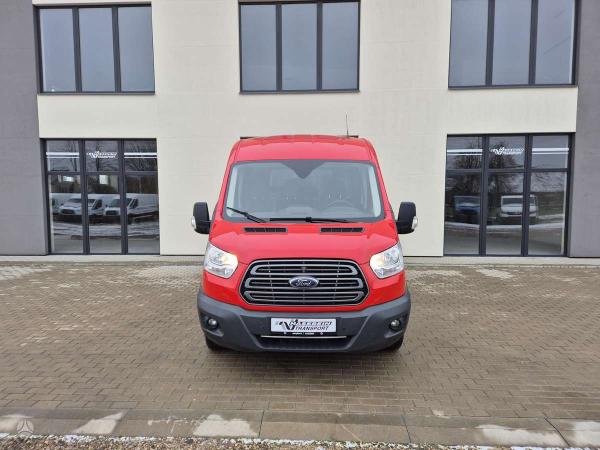 Red Ford Transit 2016 in Marijampole, with an engine capacity of 2.00 L and mileage of 242 thousand km for 13500 €, photo 2 on AUTOMOTO.COM.LV