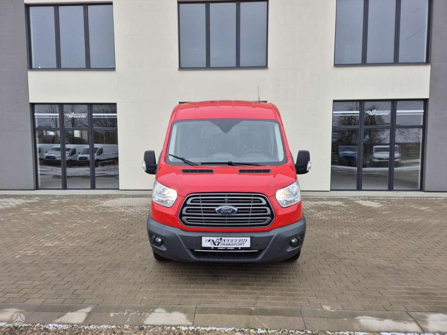 Red Ford Transit 2016 in Marijampole, with an engine capacity of 2.00 L and mileage of 242 thousand km for 13500 €, photo 2 on AUTOMOTO.COM.LV