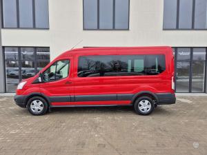 Red Ford Transit 2016 in Marijampole, with an engine capacity of 2.00 L and mileage of 242 thousand km for 13500 €, photo 8 on AUTOMOTO.COM.LV