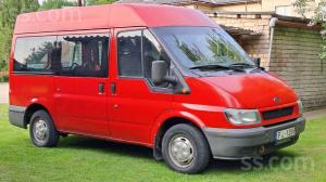 Red Ford Transit 2001 in Kuldiga, with an engine capacity of 2.00 L and mileage of 450 thousand km for 1800 €, photo  on AUTOMOTO.COM.LV