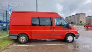 Red Ford Transit 2004 in Daugavpils, with an engine capacity of 2.00 L and mileage of 385 thousand km for 1000 €, photo 4 on AUTOMOTO.COM.LV