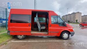 Red Ford Transit 2004 in Daugavpils, with an engine capacity of 2.00 L and mileage of 385 thousand km for 1000 €, photo 7 on AUTOMOTO.COM.LV