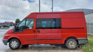 Red Ford Transit 2004 in Daugavpils, with an engine capacity of 2.00 L and mileage of 385 thousand km for 1000 €, photo 8 on AUTOMOTO.COM.LV
