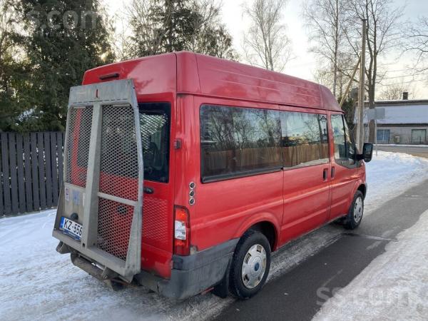 Sarkans Ford Transit 2008 Rīga, ar dzinēja tilpumu 2.20 L un nobraukumu 356 tūkst. km par 3250 €, foto 2 vietnē AUTOMOTO.COM.LV