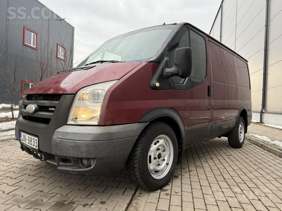 Red Ford Transit 2009 in Riga, with an engine capacity of 2.20 L and mileage of 409 thousand km for 2500 €, photo 12 on AUTOMOTO.COM.LV