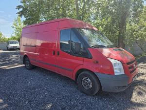 Red Ford Transit 2011 in Tallinn, with an engine capacity of 2.20 L and mileage of 592 thousand km for 1099 €, photo  on AUTOMOTO.COM.LV
