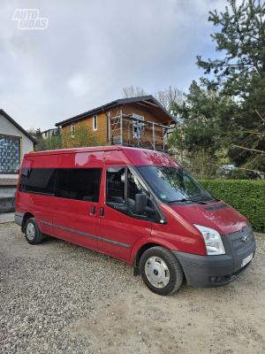 Red Ford Transit 2012 in Kaunas, with an engine capacity of 2.20 L and mileage of 485 thousand km for 7800 €, photo 1 on AUTOMOTO.COM.LV