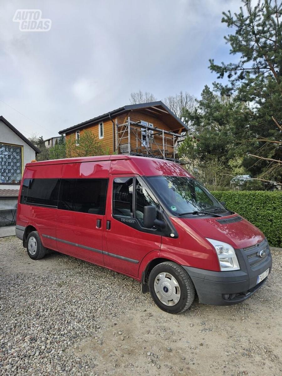 Red Ford Transit 2012 in Kaunas, with an engine capacity of 2.20 L and mileage of 485 thousand km for 7800 €, photo 1 on AUTOMOTO.COM.LV