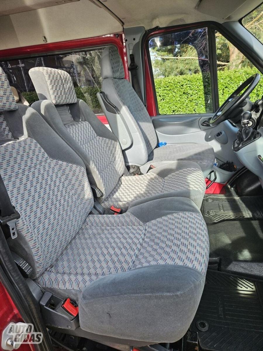 Red Ford Transit 2012 in Kaunas, with an engine capacity of 2.20 L and mileage of 485 thousand km for 7800 €, photo 18 on AUTOMOTO.COM.LV