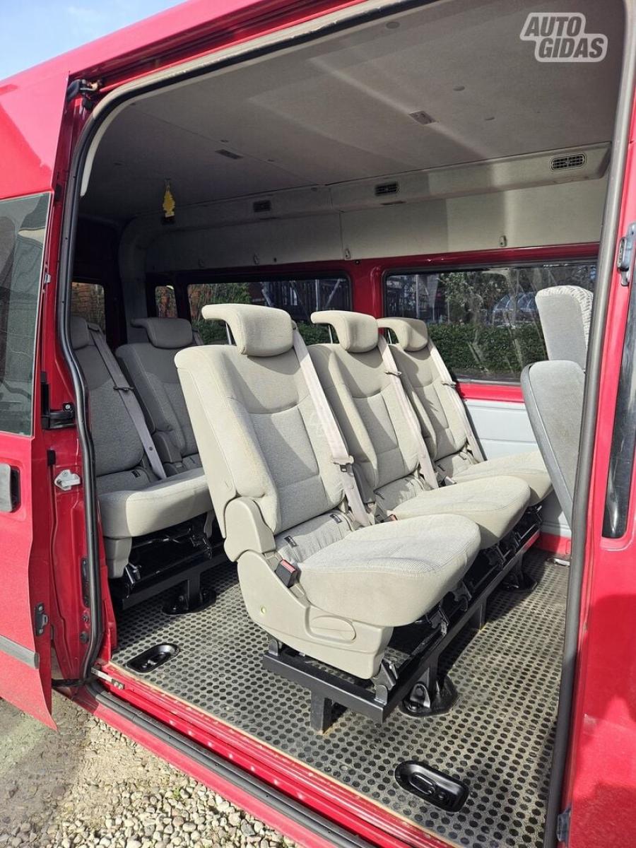 Red Ford Transit 2012 in Kaunas, with an engine capacity of 2.20 L and mileage of 485 thousand km for 7800 €, photo 19 on AUTOMOTO.COM.LV