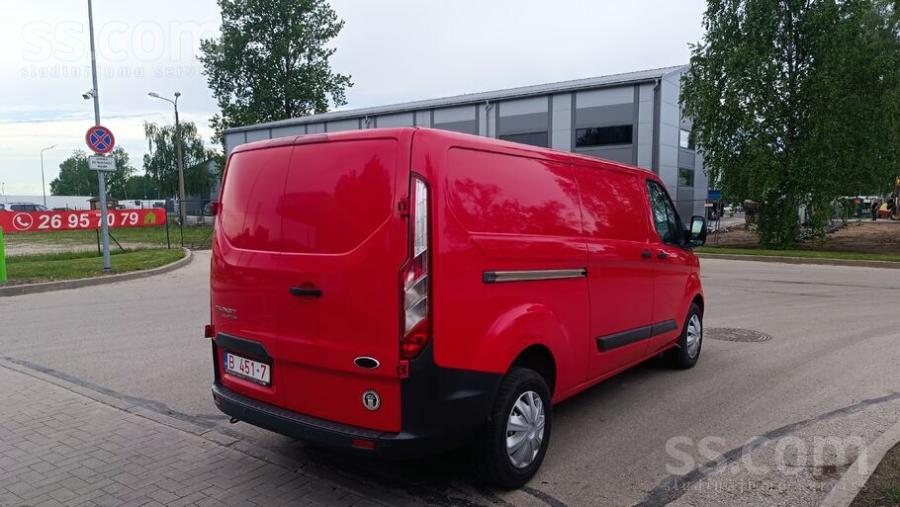 Red Ford Transit 2013 in Riga, with an engine capacity of 2.20 L and mileage of 337 thousand km for 5850 €, photo 6 on AUTOMOTO.COM.LV