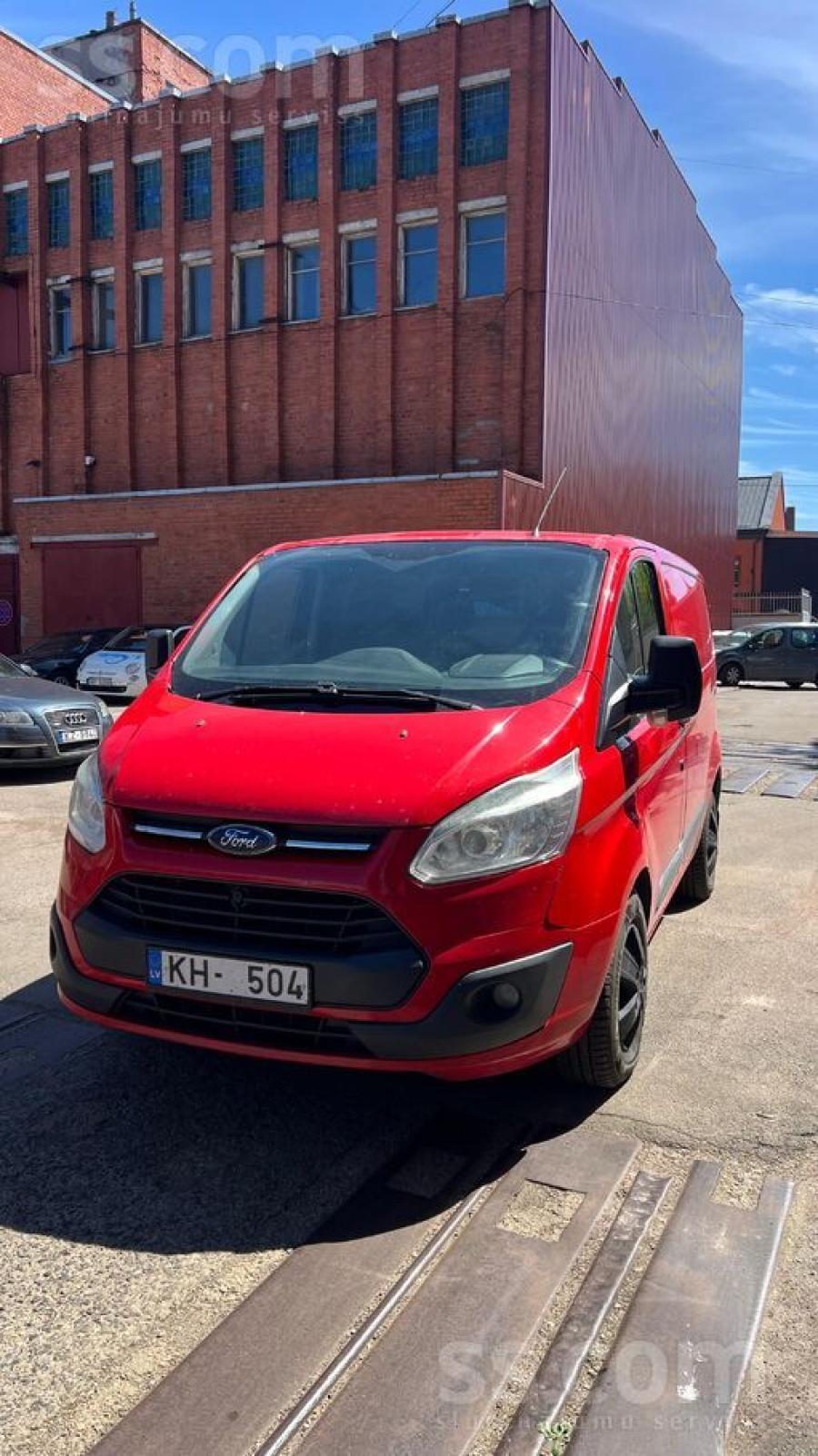 Red Ford Transit 2013 in Riga, with an engine capacity of 2.20 L and mileage of 300 thousand km for 3000 €, photo 1 on AUTOMOTO.COM.LV