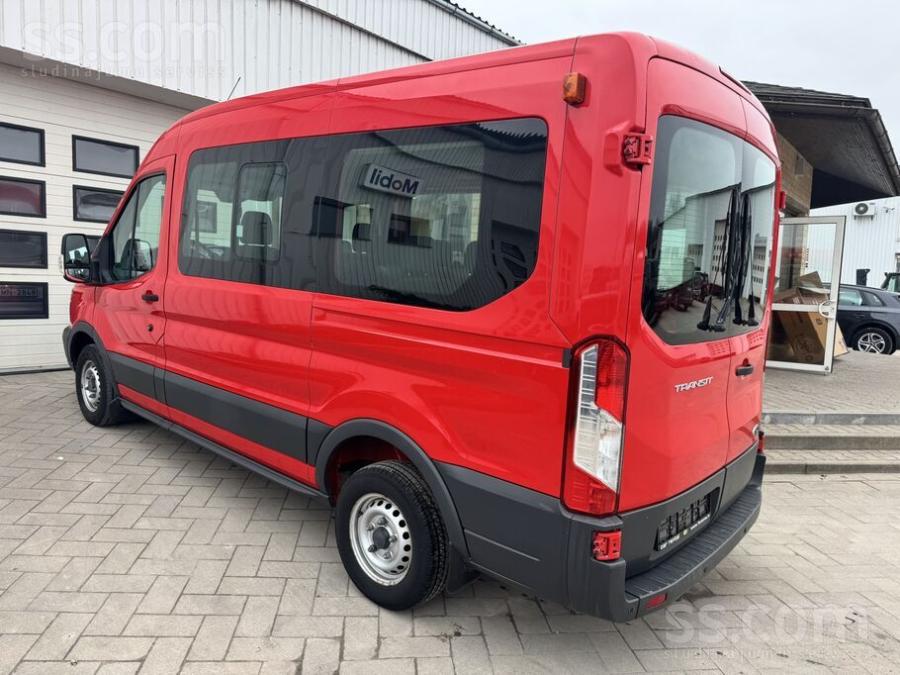 Sarkans Ford Transit 2016 Tukums, ar dzinēja tilpumu 2.20 L un nobraukumu 160 tūkst. km par 14900 €, foto 3 vietnē AUTOMOTO.COM.LV