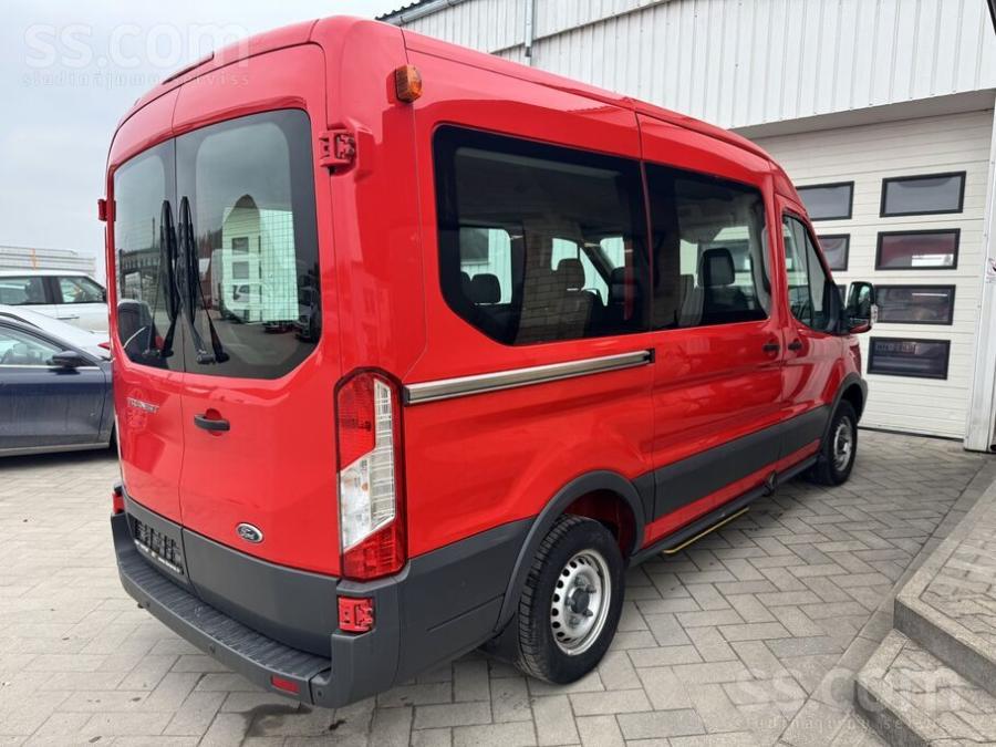 Sarkans Ford Transit 2016 Tukums, ar dzinēja tilpumu 2.20 L un nobraukumu 160 tūkst. km par 14900 €, foto 4 vietnē AUTOMOTO.COM.LV