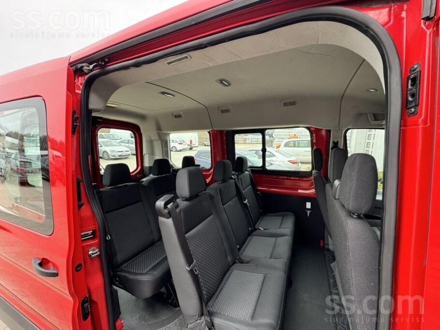 Sarkans Ford Transit 2016 Tukums, ar dzinēja tilpumu 2.20 L un nobraukumu 160 tūkst. km par 14900 €, foto 7 vietnē AUTOMOTO.COM.LV