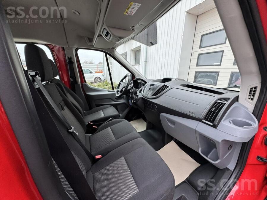 Sarkans Ford Transit 2016 Tukums, ar dzinēja tilpumu 2.20 L un nobraukumu 160 tūkst. km par 14900 €, foto 9 vietnē AUTOMOTO.COM.LV