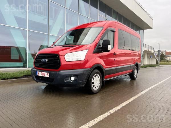 Red Ford Transit 2017 in Rezekne, with an engine capacity of 2.00 L and mileage of 0 thousand km for 8500 €, photo 1 on AUTOMOTO.COM.LV