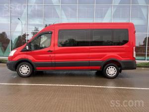 Red Ford Transit 2017 in Rezekne, with an engine capacity of 2.00 L and mileage of 0 thousand km for 8500 €, photo 3 on AUTOMOTO.COM.LV
