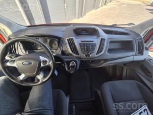 Red Ford Transit 2017 in Saldus, with an engine capacity of 2.00 L and mileage of 142 thousand km for 11350 €, photo 16 on AUTOMOTO.COM.LV
