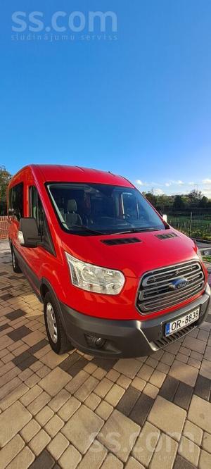 Sarkans Ford Transit 2018 Tukums, ar dzinēja tilpumu 2.00 L un nobraukumu 266 tūkst. km par 13800 €, foto 3 vietnē AUTOMOTO.COM.LV