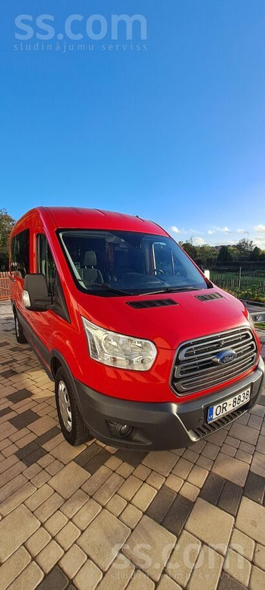 Sarkans Ford Transit 2018 Tukums, ar dzinēja tilpumu 2.00 L un nobraukumu 266 tūkst. km par 13800 €, foto 3 vietnē AUTOMOTO.COM.LV