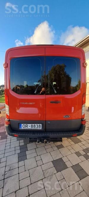 Sarkans Ford Transit 2018 Tukums, ar dzinēja tilpumu 2.00 L un nobraukumu 266 tūkst. km par 13800 €, foto 5 vietnē AUTOMOTO.COM.LV