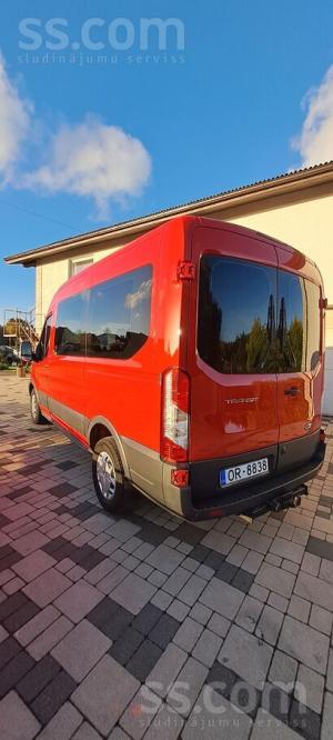 Sarkans Ford Transit 2018 Tukums, ar dzinēja tilpumu 2.00 L un nobraukumu 266 tūkst. km par 13800 €, foto 6 vietnē AUTOMOTO.COM.LV