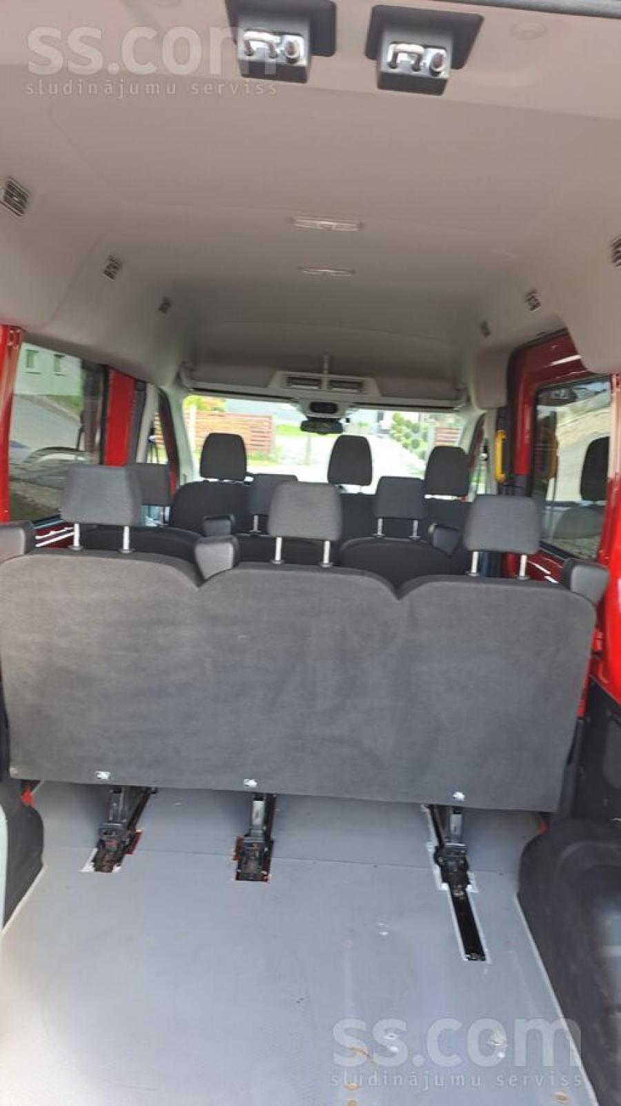 Sarkans Ford Transit 2018 Tukums, ar dzinēja tilpumu 2.00 L un nobraukumu 266 tūkst. km par 13800 €, foto 17 vietnē AUTOMOTO.COM.LV