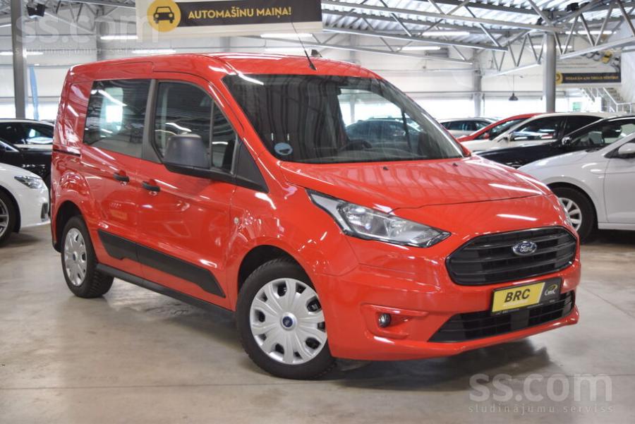 Red Ford Transit 2023 in Riga, with an engine capacity of 1.50 L and mileage of 20 thousand km for 19000 €, photo 1 on AUTOMOTO.COM.LV