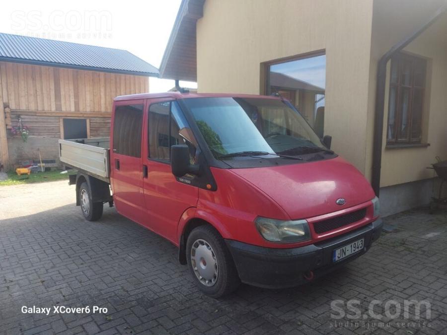 Sarkans Ford Transit 2003 Cēsis, ar dzinēja tilpumu 2.00 L un nobraukumu 306 tūkst. km par 8000 €, foto 1 vietnē AUTOMOTO.COM.LV