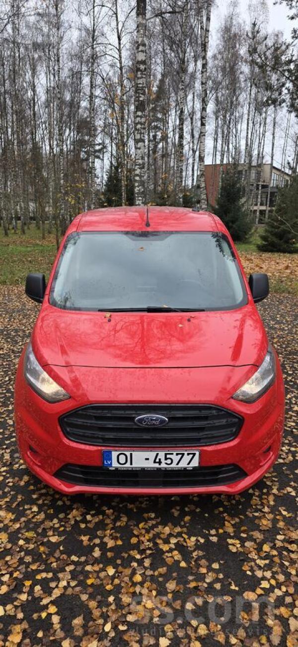 Red Ford Transit 2023 in Riga, with an engine capacity of 1.50 L and mileage of 20 thousand km for 17545 €, photo 1 on AUTOMOTO.COM.LV