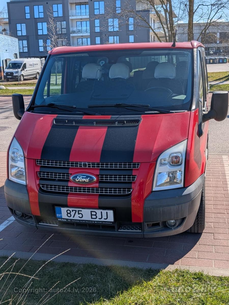 Sarkans Ford Transit 2013 Tallina, ar dzinēja tilpumu 2.20 L un nobraukumu 122 tūkst. km par 8000 €, foto 1 vietnē AUTOMOTO.COM.LV
